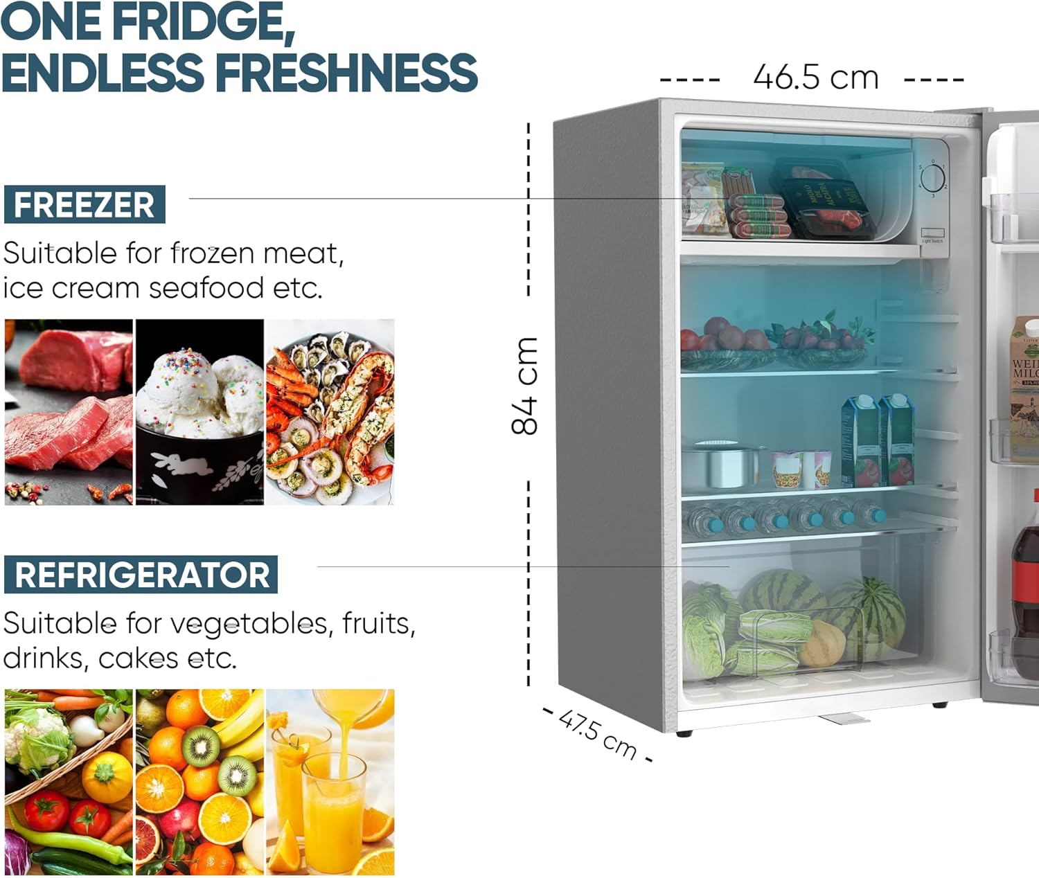 Buy Single Door Refrigerators in Bahrain – Compact & Efficient Cooling